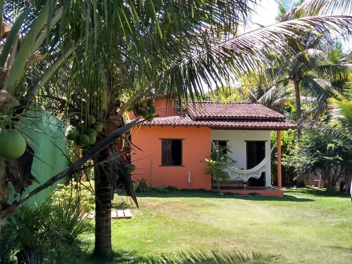 Casa Fresca, Jardim Gramado, Cabe 2 Carros. - Trancoso, Brasil