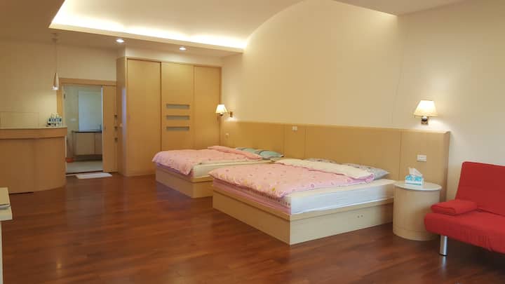 Deluxe Room With Two Queen Beds (C201) - Yilan County