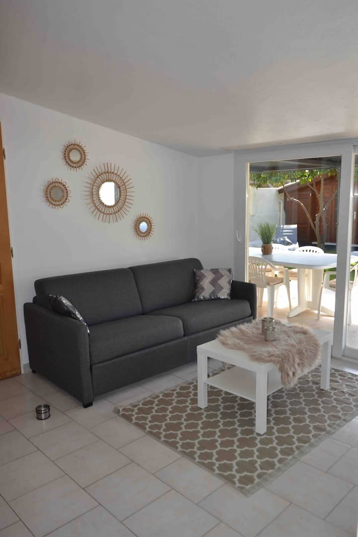 Maison Refait à Neuf Avec Jardin à 2km Des Plages - 주엉 레 빵