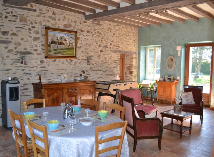Chambre "Le Cèdre" Le Relais Des Hirondelles - Segré