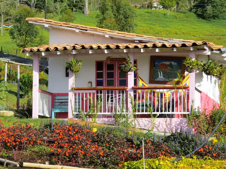 Cabaña Privada Y Amplia En Ambiente Campestre - Jericó