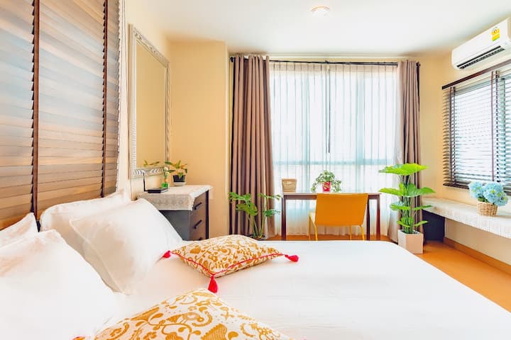 Vues Incroyables ! 1 Br, à Côté De Bts Ekkamai~wi-fi - Bangkok