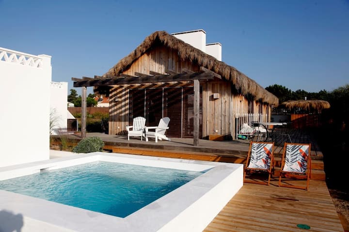 Casas Na Lagoa A 10 Minutos A Pé Da Praia Do Pêgo. - Comporta