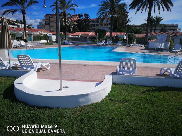 Bungalows Los Arcos - Heated Pool - Maspalomas