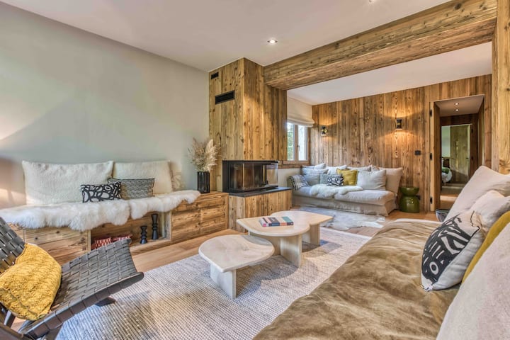 Magnifique Appartement Familial Proche Des Pistes - Megève