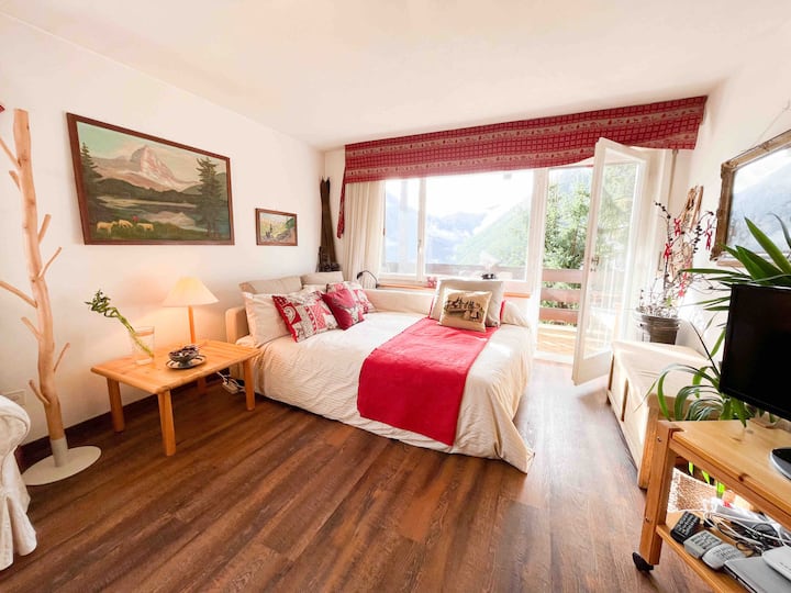 Cozy Apartment With Phenomenal View - Saas-Fee