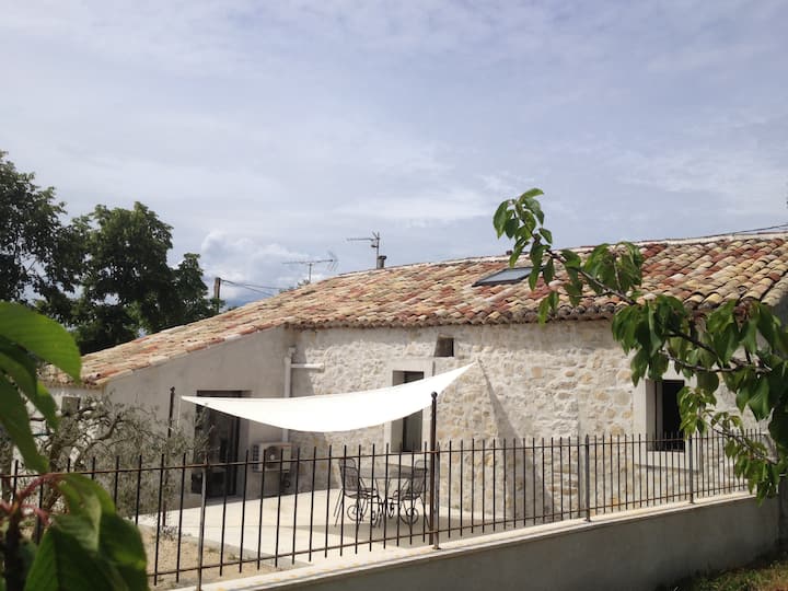 Maison En Pierre Avec Jacuzzi Et Climatisation - Vallon-Pont-d'Arc