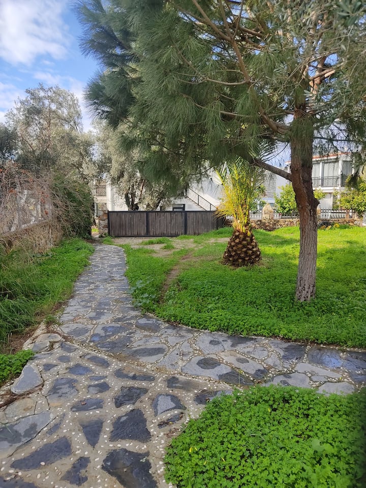 Muhteşem Bahçe Içinde Taş Ev - Gümüşlük