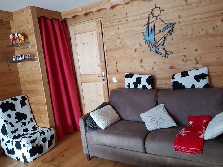 Appart 5 Pers Creve Coeur Valmorel - Saint-François-Longchamp