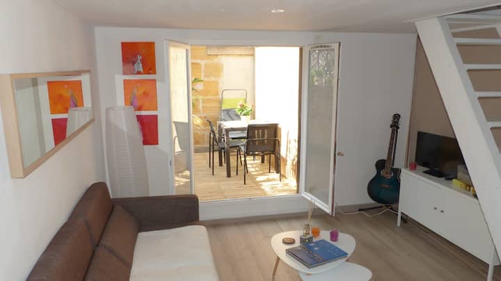 Luna White' House ~ Duplex Terrasse à La Victoire - Bordeaux