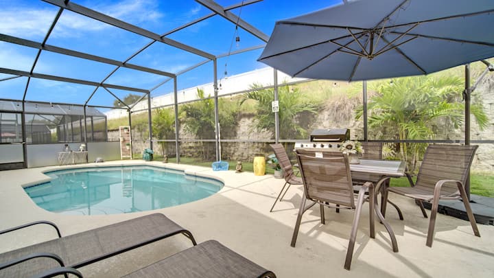 5bedroom,pool,18min To Disney, Kissimmee Davenport - Davenport, FL