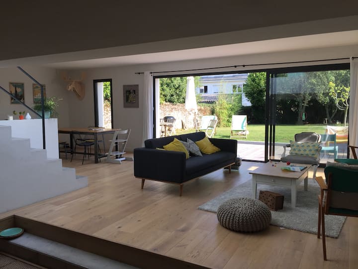 Grande Maison Proche Centre Ville, Jardin Au Calme - Nantes