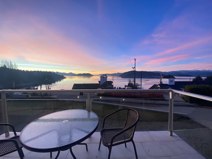 Lindo Duplex Familiar. Vista Al Lago. - San Carlos de Bariloche