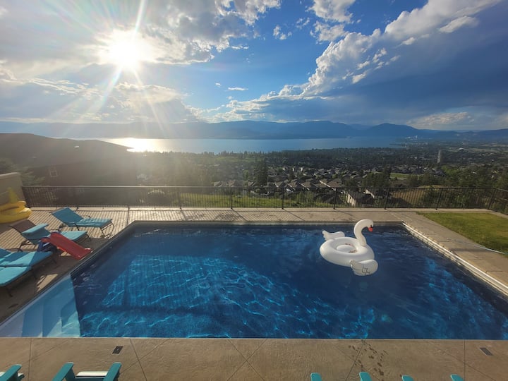 Luxury Villa/million $ View/heated Pool - Kelowna