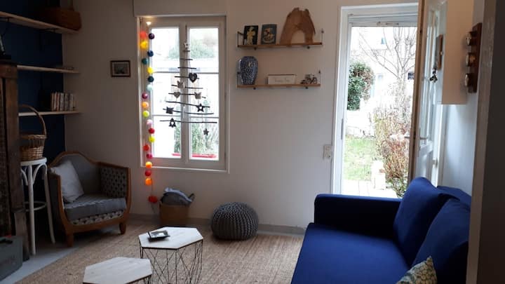 L'estaca Maison De Pêcheur Avec Jardin Bord De Mer - Plage d'Étretat