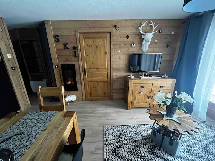 Rez De Jardin Cosy Familial 4/6 Personnes - Les Deux Alpes