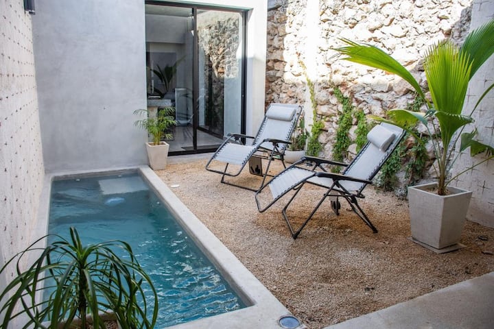 Modern Atmosphere, 2br In Centro. - Mérida