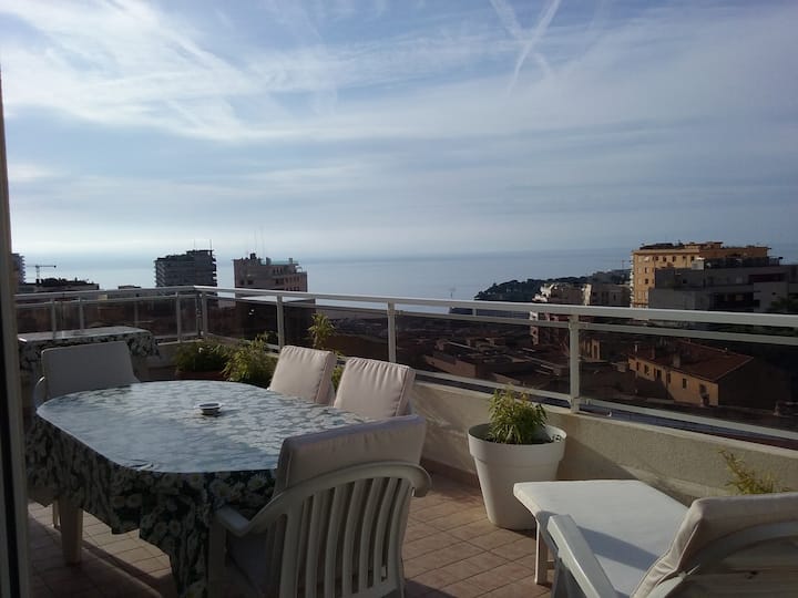 3 Pièces Vue Mer Et Port De Monaco - Mônaco