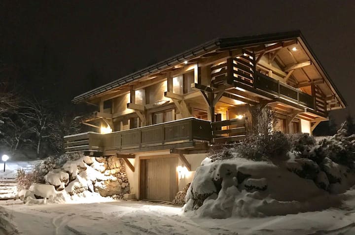 Très Beau Chalet De Montagne 4* à Louer à Megeve - Flumet