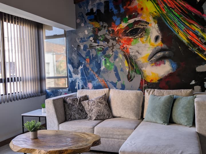 Duplex Apt With Terraza, 3 Bedrooms, Close To La70 - Medellín
