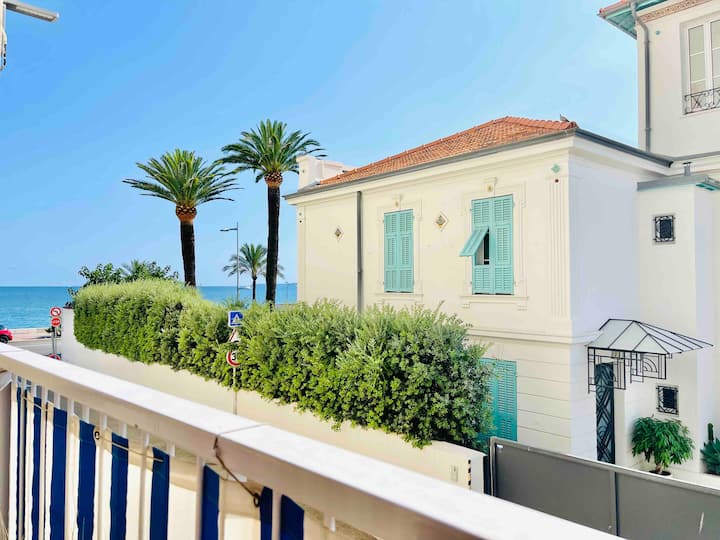Studio Cros-de-cagnes Avec Climatisation + Vue Mer - Cagnes-sur-Mer