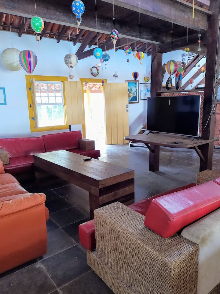 Casa Com Piscina Do Lado Da Praia, Capacidade 15. - Paraty