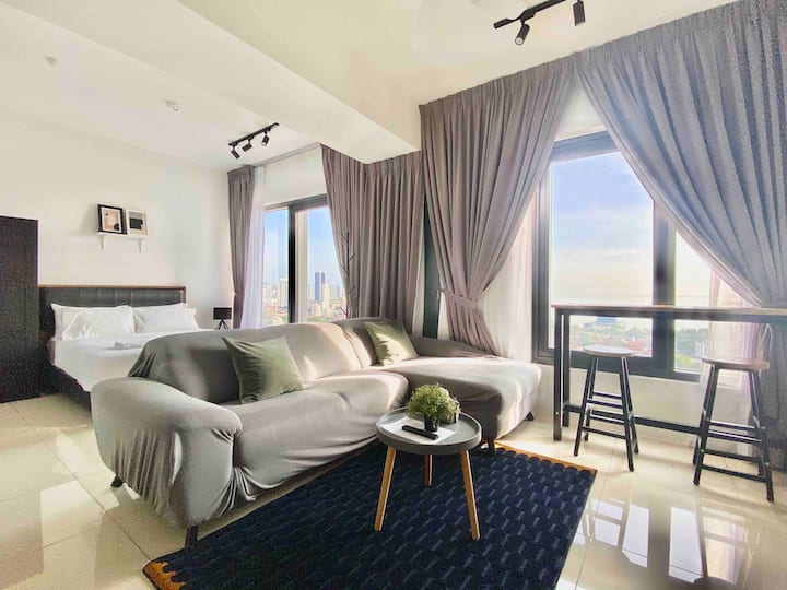 *Seaview Studio 2️⃣* Modern Studio By Casey - Insel Penang