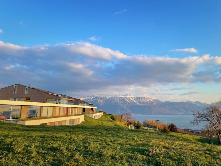 Long Stay%- A New 5-room Lake-view House In Lavaux -