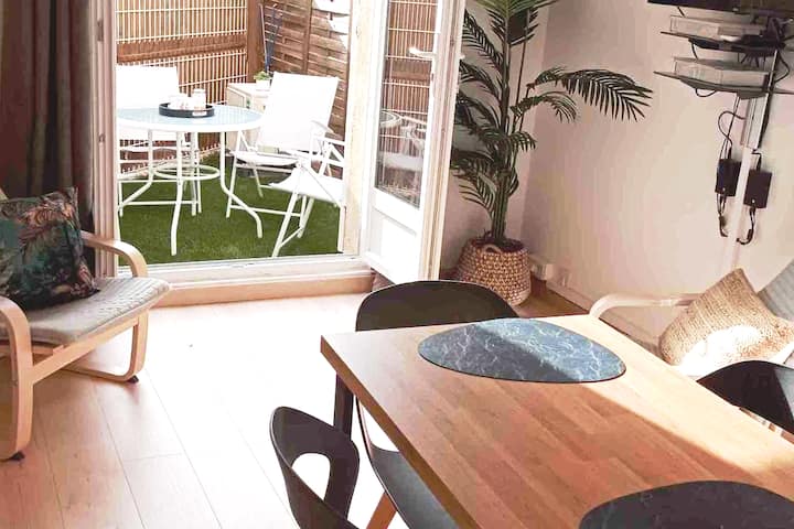 Joli T1 T2a150 M Village Plage De St Cyr Wifi,clim - Saint-Cyr-sur-Mer