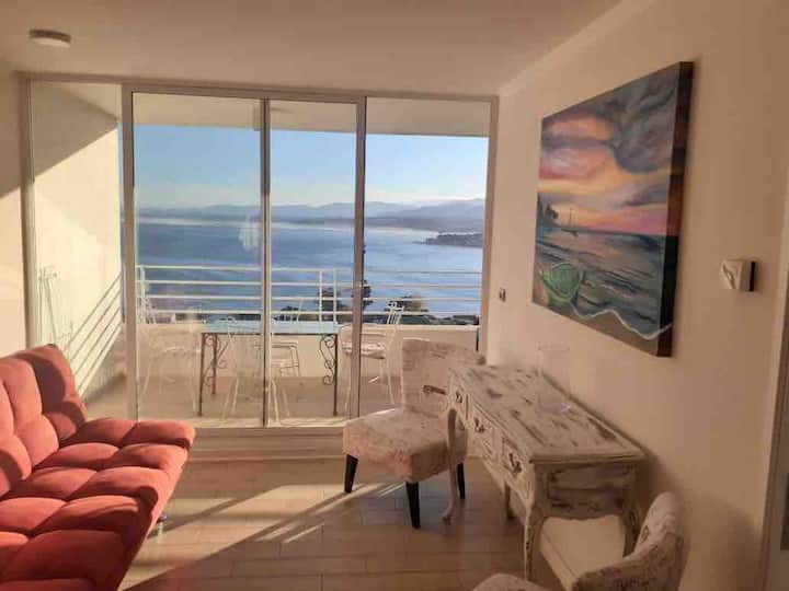 Lindo Departamento Con Vista Al Mar - Concón