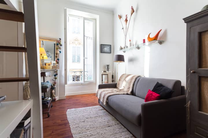 Beau 2 P, Balcon, Soleil,central - Nice