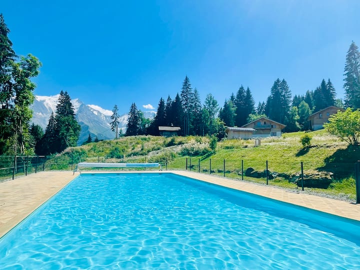 Petit Cocon Avec Piscine - Saint-Gervais-les-Bains