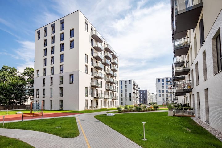 Modern Studio Apartment Near Vilnius Cathedral - Vilnius