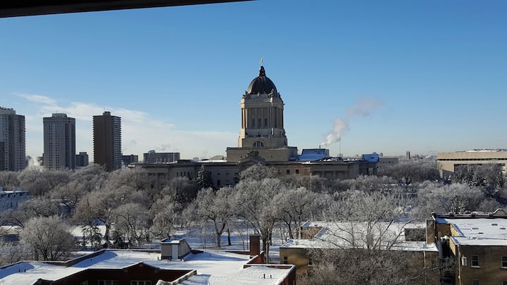 Clean & Comfortable Furnished Downtown Condo - Winnipeg