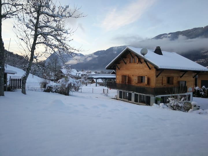 Chalet Maroni 6 P Centre Ville Morillon/télécabine - Morillon