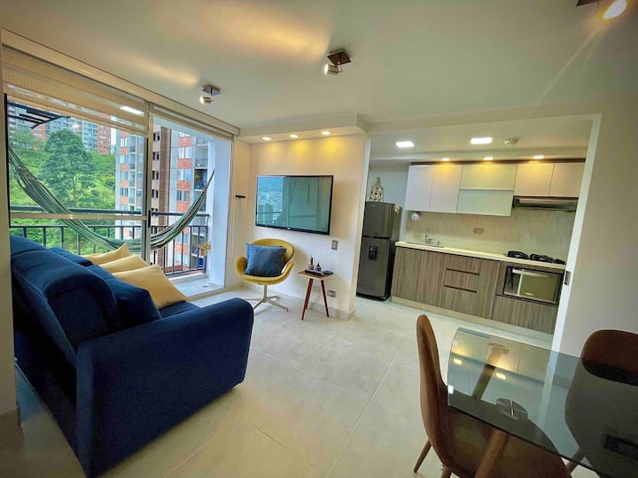 Acogedor Apartamento Con Vista A Reserva Natural - Sabaneta