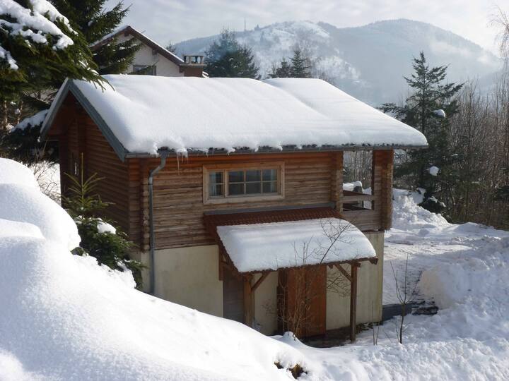 Chalet Finlandais Avec Sauna. - La Bresse