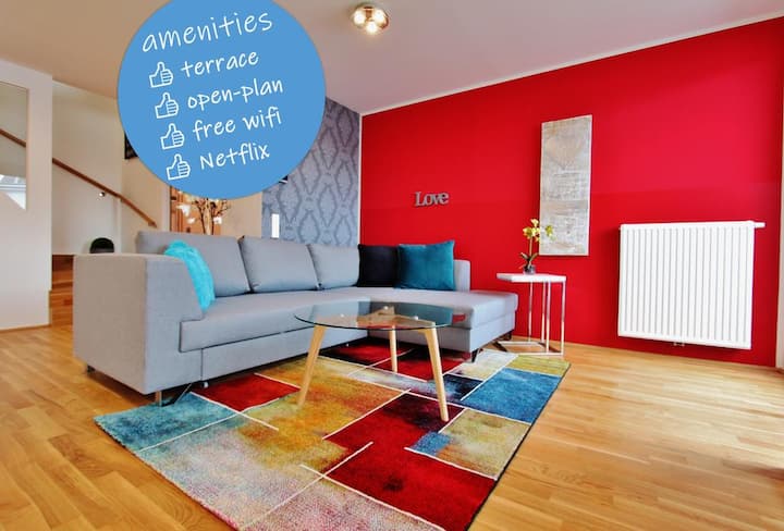 Modern Duplex Museumsquartier - Vienna