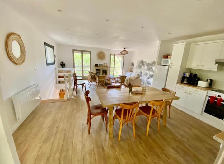 Superbe Maison Familiale Entre Lac Et Océan - Carcans