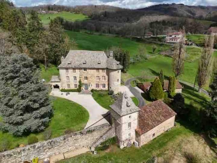 ÉLégant Château à La Campagne Au Confort Moderne - Lac du Tolerme