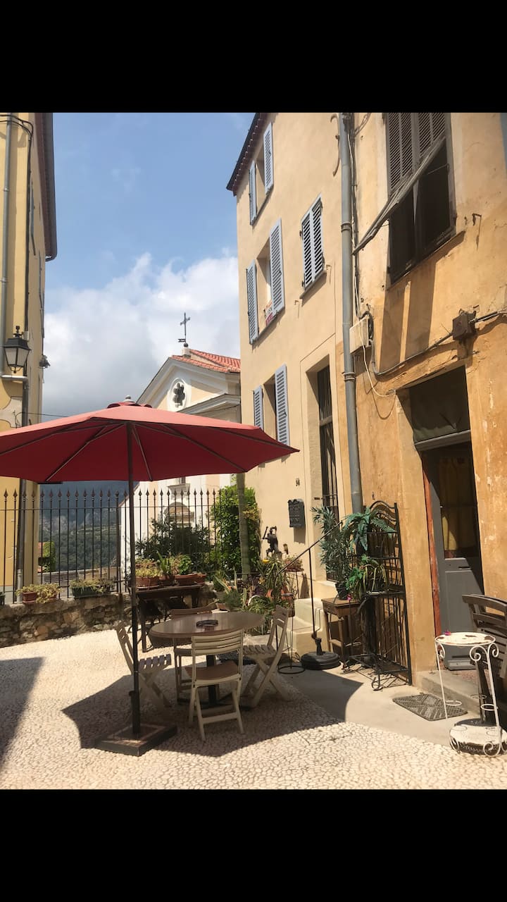 Maison Provençale Authentique Au Cœur De Castellar - Roquebrune-Cap-Martin