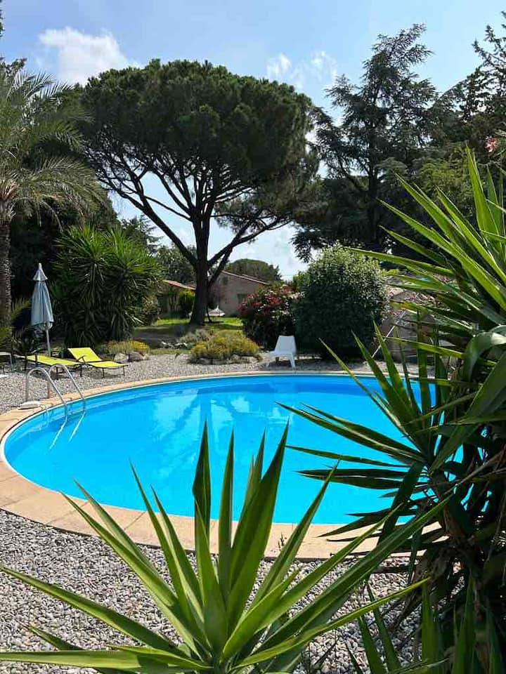 Villa Dans Un Havre De Paix,5min à Pied Du Village - Le Plan-de-la-Tour