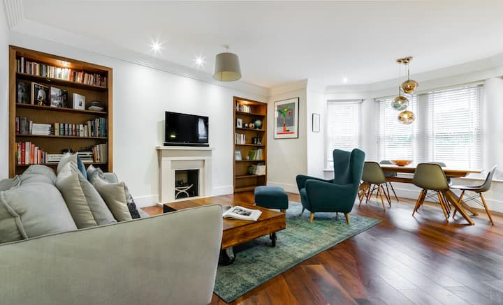Recently Renovated Garden Flat, Belsize Park - Londres