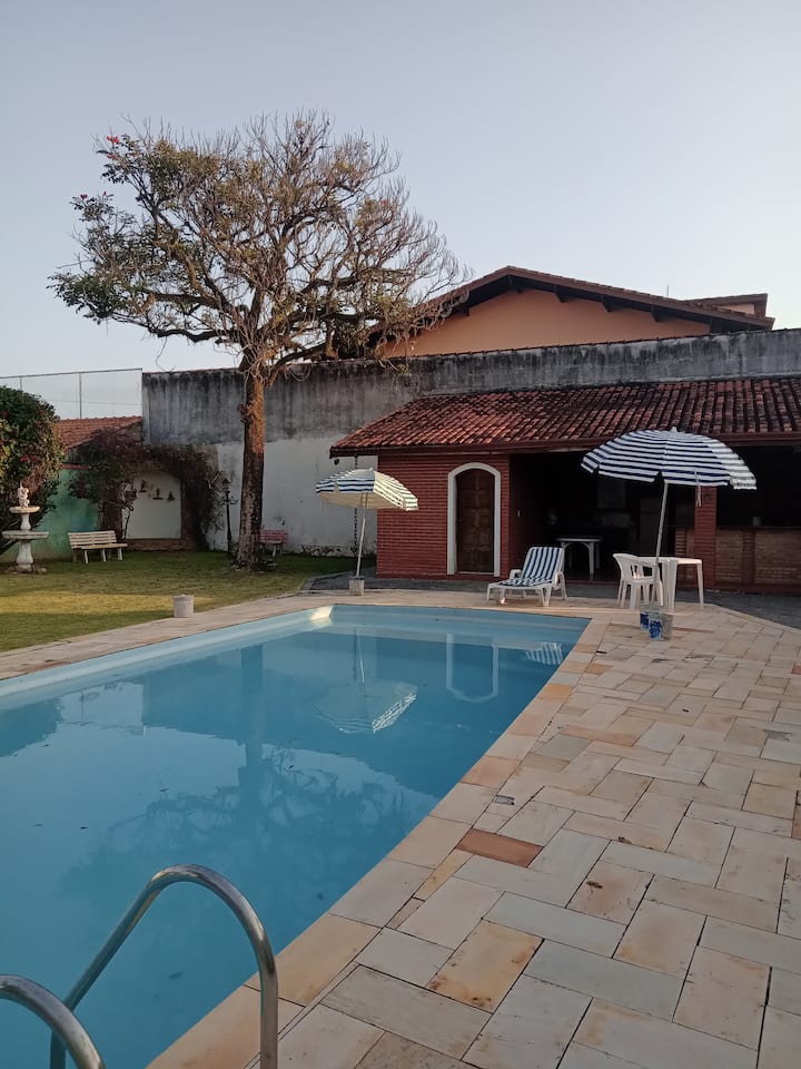 Casa Com Piscina A 100 Mt Da Praia Oásis - Peruíbe