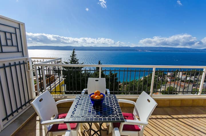 Great View Apartment A2 Mimice - Croatia