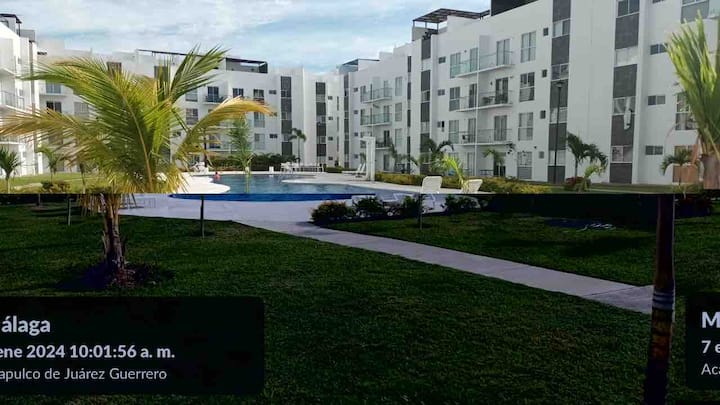 Departamento Acapulco Diamante, Cómodo Y Familiar - Acapulco