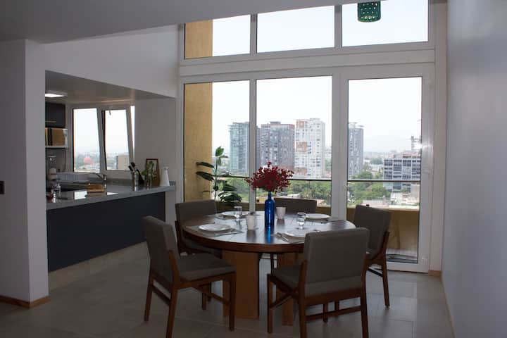 Penthouse In Chapultepec Area - Guadalajara, Jalisco, Mexique