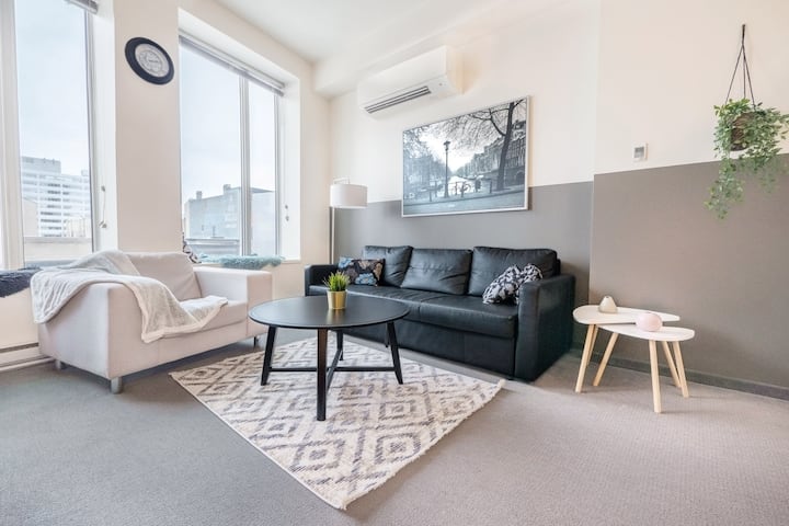 Modern Downtown 1br | Rooftop & Gym | Jets Games! - Winnipeg