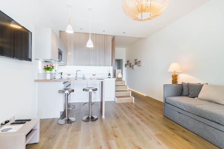 Grand Studio Cosy Sur Jardin - Cannes