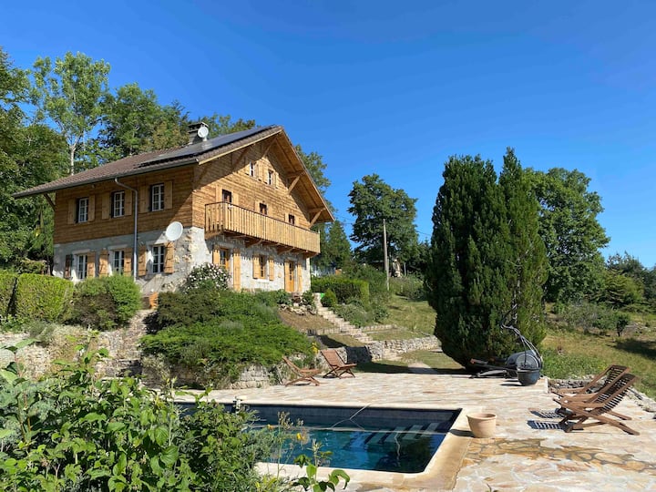 Alpage - Lodge Familiale à 25 Min De Genève - Ginebra